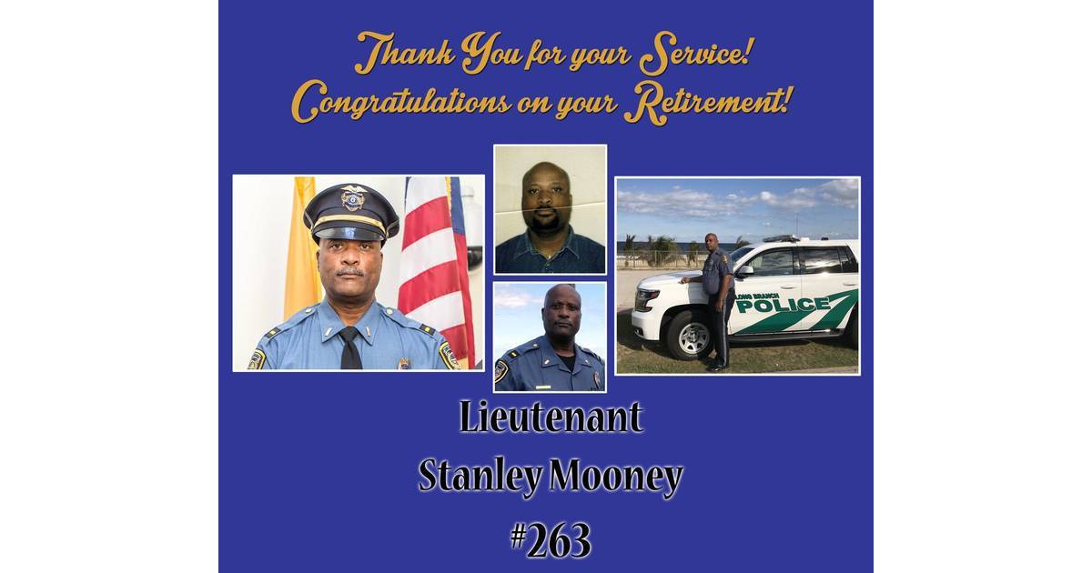 Long Branch Police Department Congratulates Longtime Officer on ...