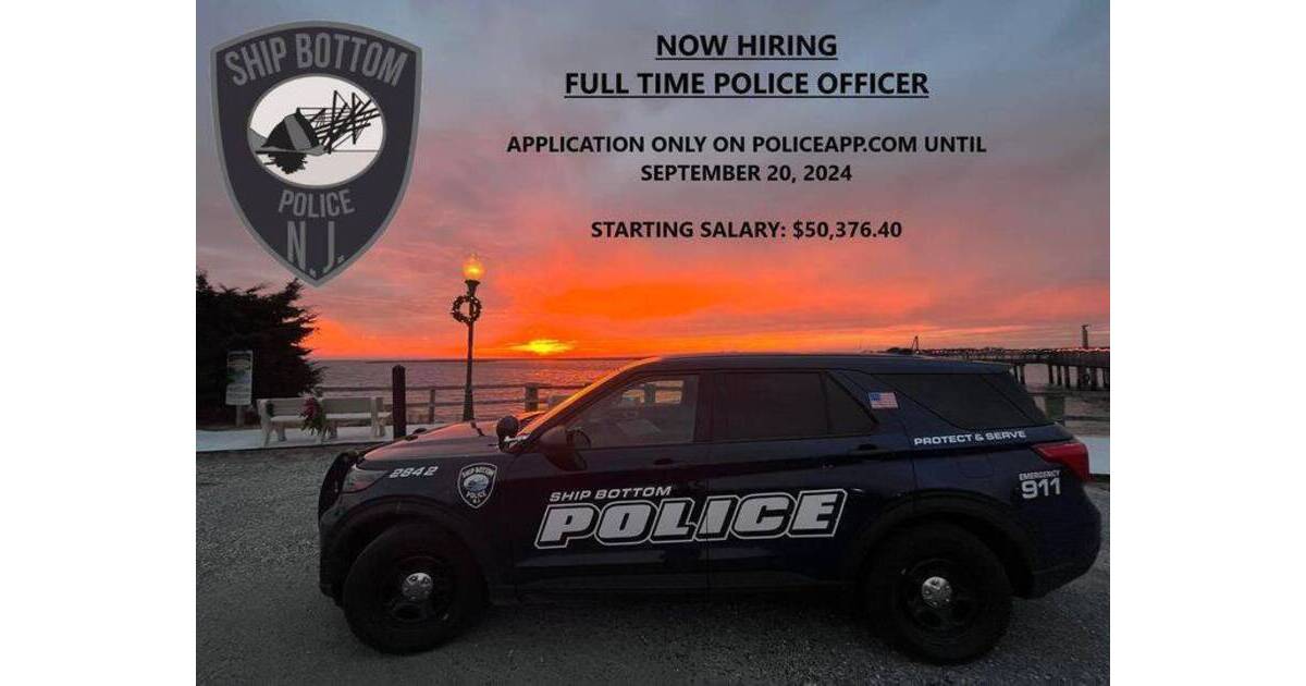 Ship Bottom Hiring Police Officer | Stafford/LBI, NJ News TAPinto | TAPinto