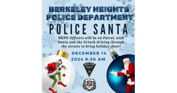 Berkeley Heights Police Department Brings Holiday Cheer with Police ...