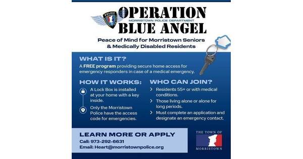 Morristown Unveils New Program- Operation Blue Angel for Seniors and ...