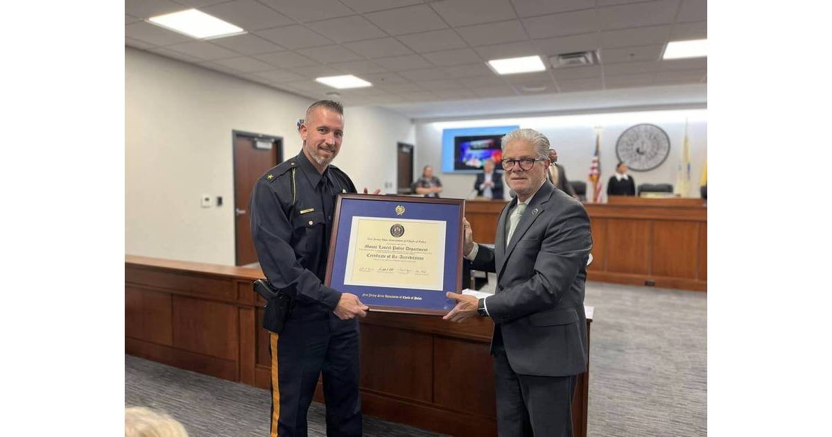 Mt. Laurel Police Dept. Lauded for Best Practices by State Association ...