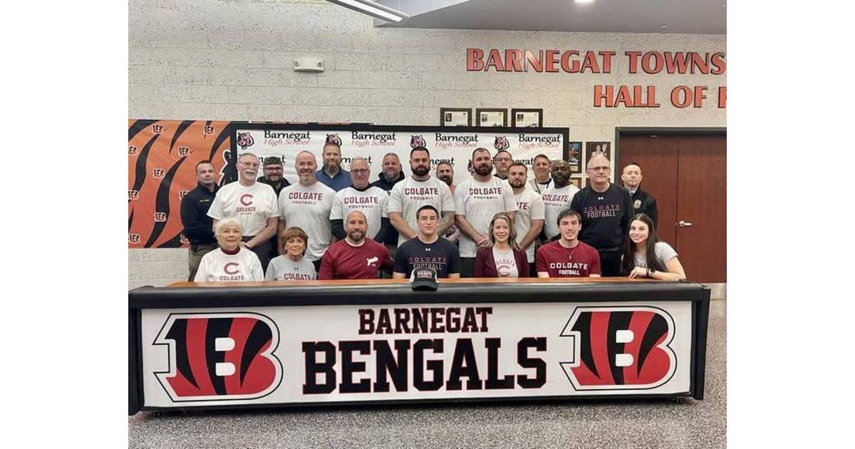 Barnegat's Cole Toddings Signs Letter of Intent to Play Football at ...