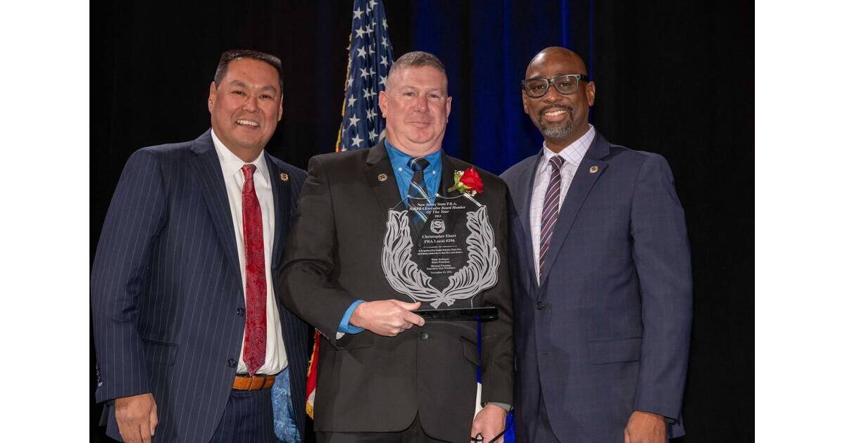 Barnegat Patrolman Chris Ebert: NJ's Law Enforcement Leader Awarded ...