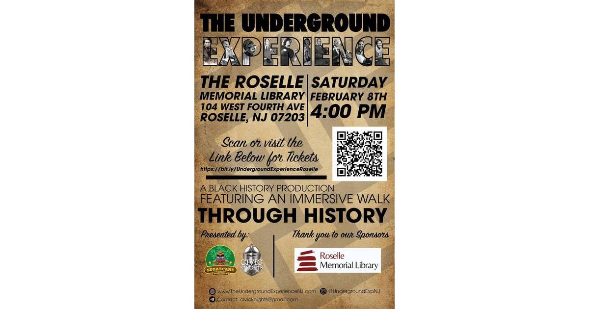 The Roselle Memorial Library To Feature Black History Month Production ...