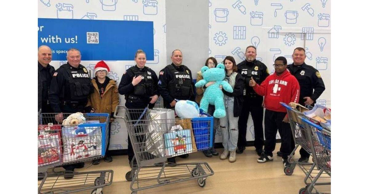 Olean Police Conduct 'Shop With A Cop' Program | Greater Olean, NY News ...