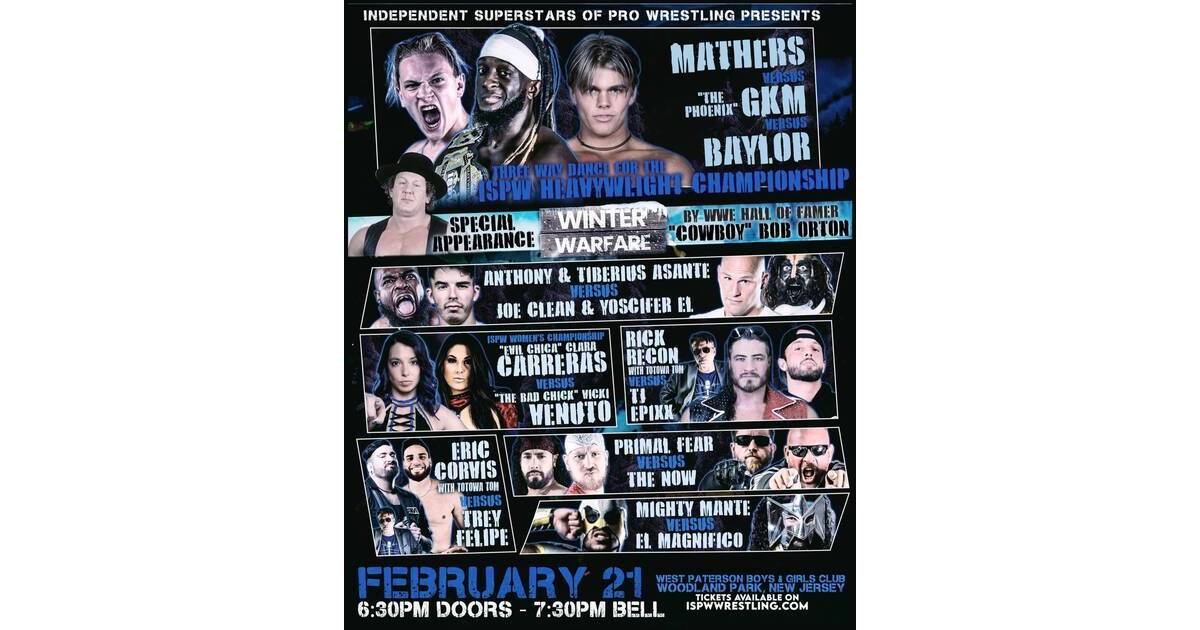 Independent Superstars of Pro Wrestling Returns To Woodland Park ...