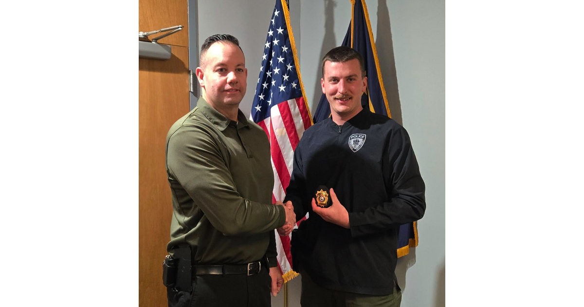 Two Sayreville Officers Awarded with Detective Badges by Chief ...