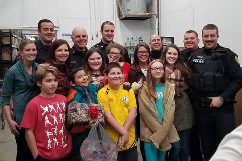 Olean Police Conduct Annual 'Shop With A Cop' Event | Greater Olean, NY ...