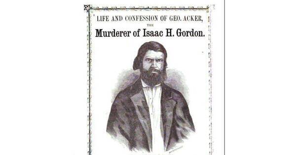 Montville Memories: A 165-Year-Old Murder Mystery — Isaac Gordon’s ...