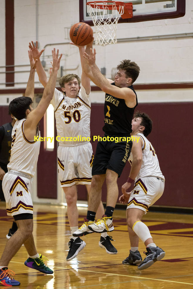 Madison Boys Basketball Defeats Hanover Park; 63-40 - TAPinto