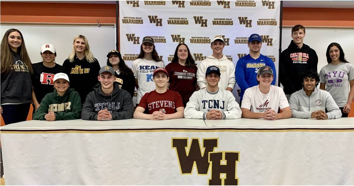 WHRHS Students Commit to Play College Sports 2022 | North Plainfield ...