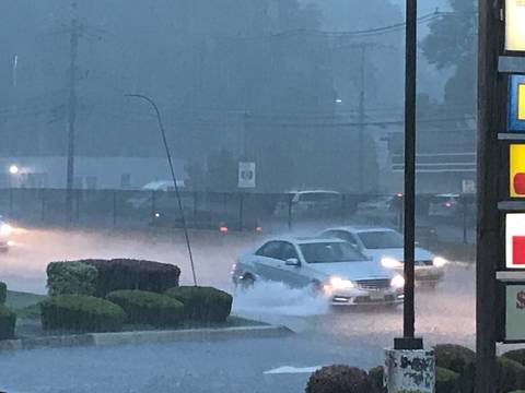 Flooding Shuts Down Route 22 in North Plainfield | Warren, NJ News ...