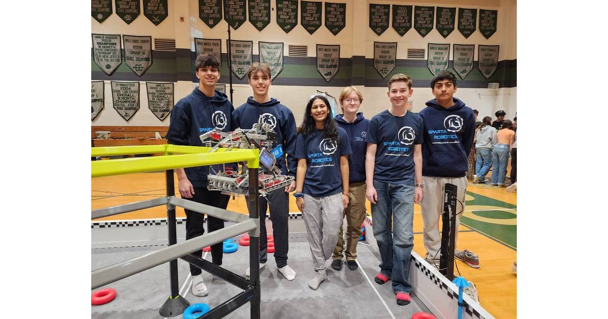 Sparta High School Robotics 'S' Team Makes History at VEX Colts Neck ...