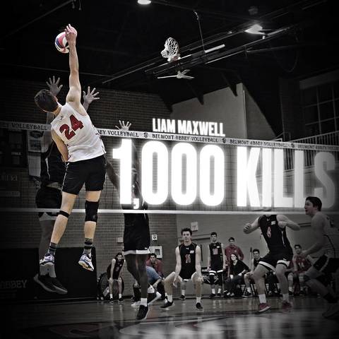 Former Southern Volleyball Star Liam Maxwell Excelling at Belmont Abbey ...