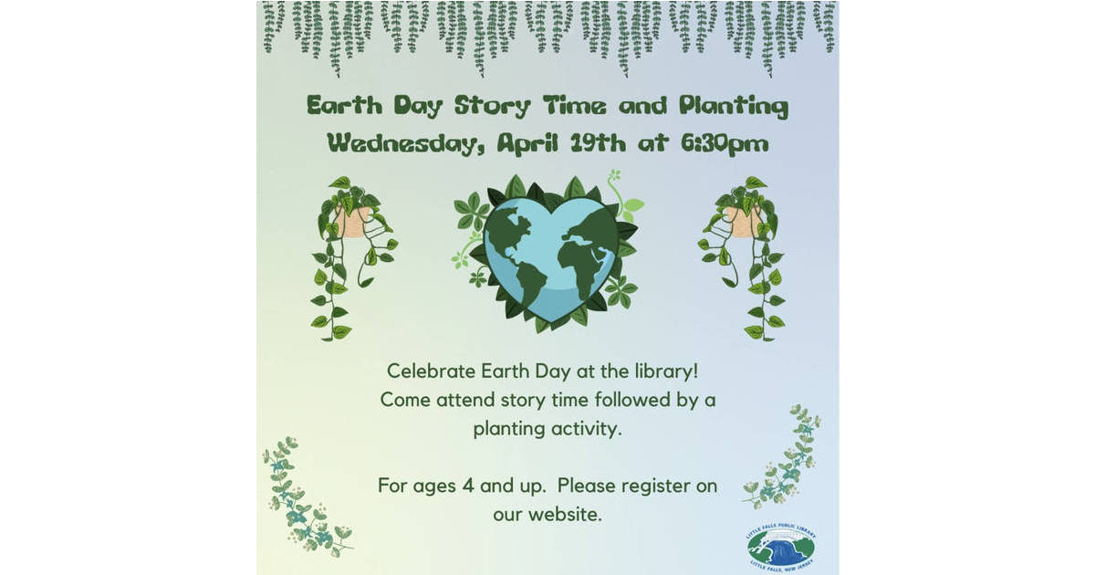 Little Falls Public Library to Celebrate Earth Day with Story Time and ...