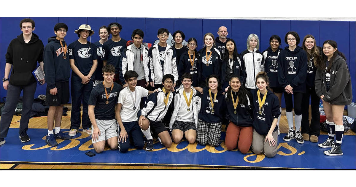 Chatham High Girls Fencing Team Finishes 8-1 in Conference; Open State ...