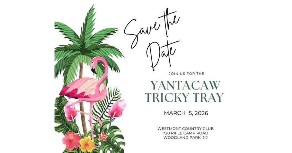 Save the Date for the Yantacaw School Tricky Tray | Nutley, NJ News ...