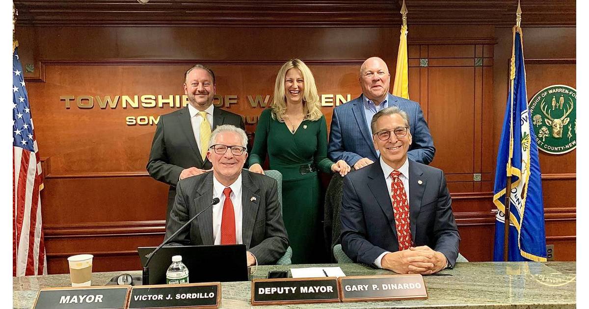 Warren Township Swears in DiNardo and Sordillo., Appoints New Mayor and ...