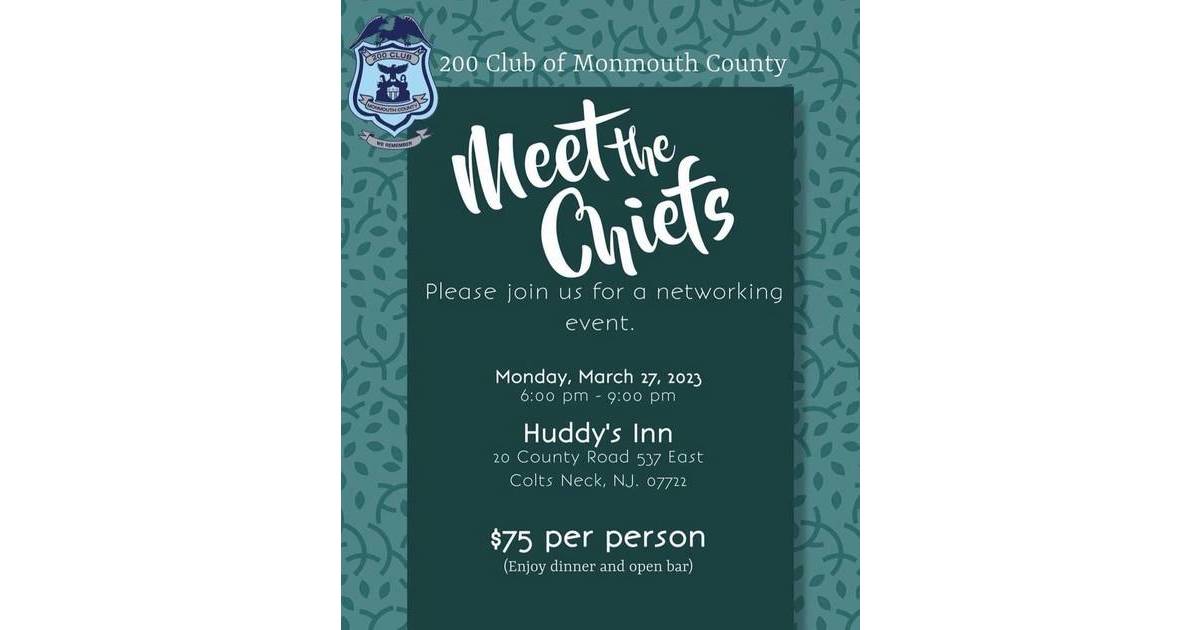 The 200 Club to Host “Meet the Chiefs” Social in Colts Neck | Belmar ...