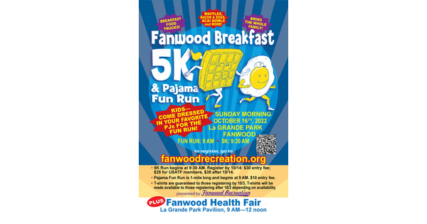 Fanwood Recreation Presents Breakfast 5K and Pajama Fun Run on Oct. 16 ...