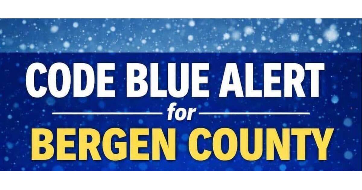 Bergen County Code Blue Alert—Terminates Jan. 6 | Paramus, NJ News ...