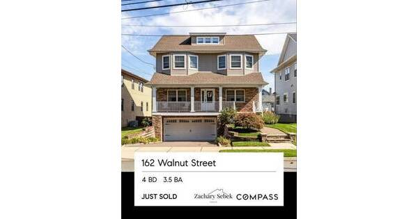 Four Bedroom Walnut St. Nutley Home Sold by Zachary Sebek Group at ...