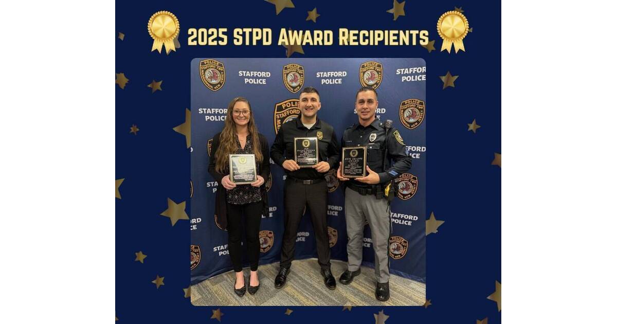 Stafford Township Police Department Honors Excellence in 2025 Year in ...