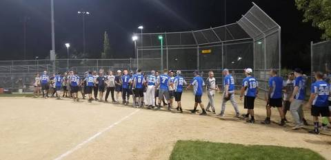 Battle Of The Badges: Paramus PD Beats FD In Annual Softball Game ...