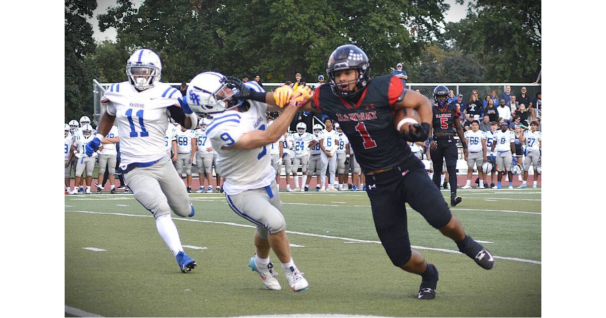 Rahway Football's Andrew Avent Named Union County Player of the Year ...