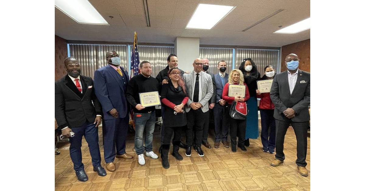 Paterson Chamber Of Commerce, UCEDA Institute Award Three English ...