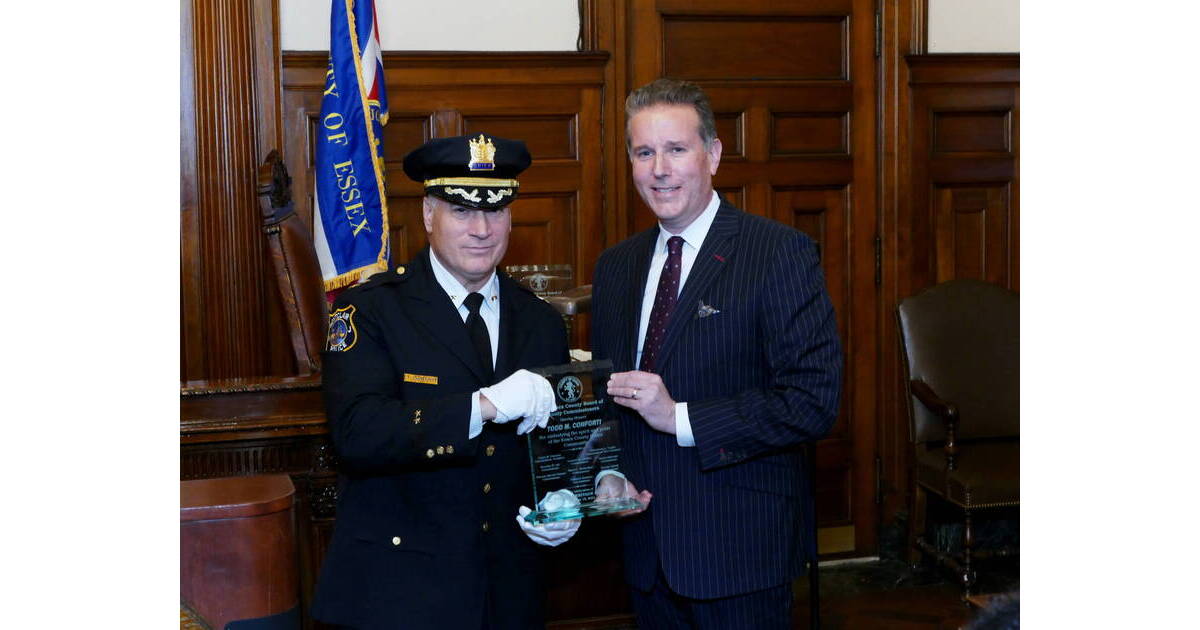 Montclair Police Chief Conforti Honored By Essex County Leaders ...