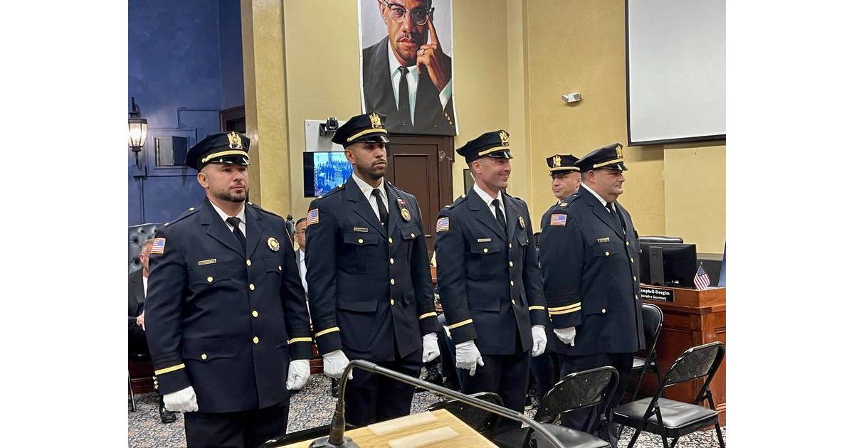 Promotion Ceremony Celebrates Remarkable Journeys of Paterson Police ...
