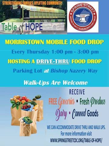 Need Food? Table of Hope Offering Free Groceries, Fresh Produce, Dairy ...