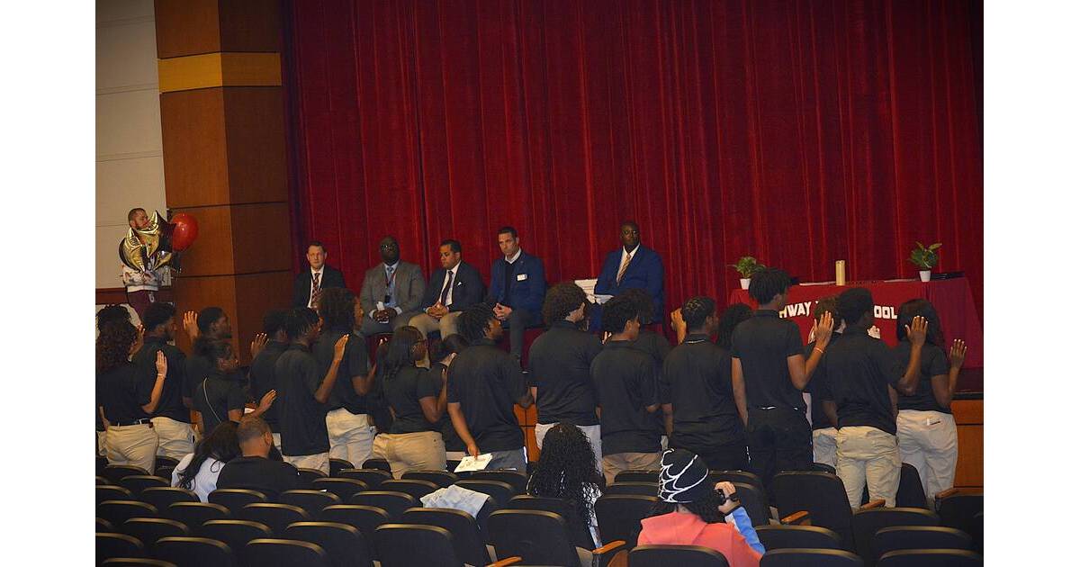 Rahway HS's New JAG Program Holds Initiation & Installation Ceremony ...