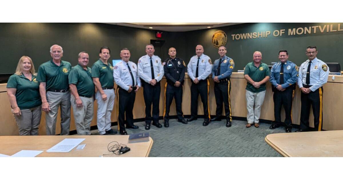 Five Police Officers Promoted, One New Officer Sworn in at Twp ...