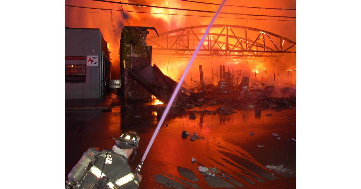 Paterson Firefighters Knock Back Flames in Pre-Dawn Blaze | Paterson ...