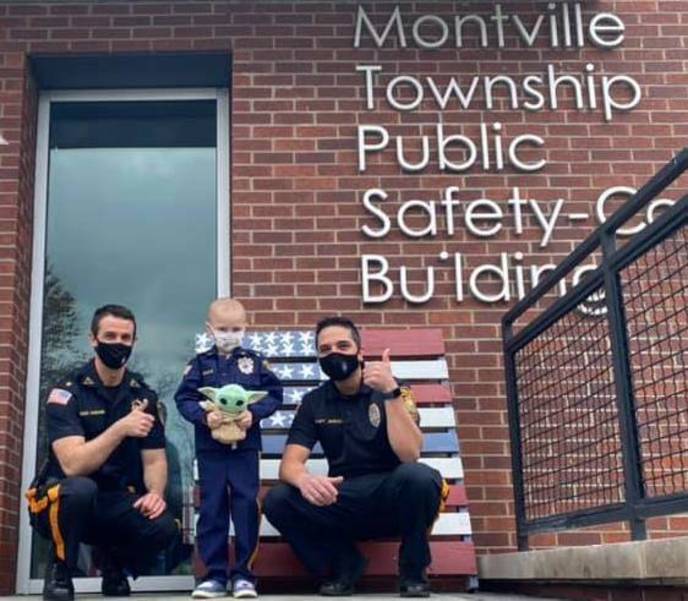 Five-Year-Old is Montville's "Police Chief" for a Day | TAPinto
