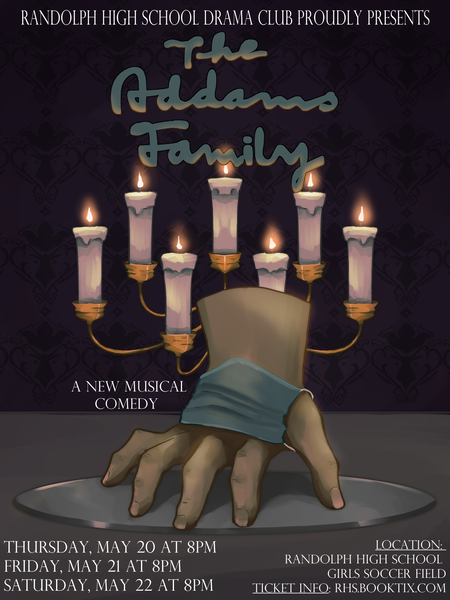 Randolph High School Presents: The Addams Family, A New Musical Comedy ...
