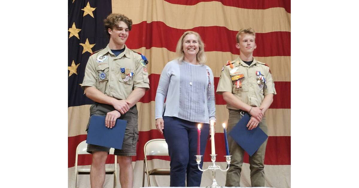 Chatham's Troop 8 Honors Two New Eagle Scouts, Harwell and Harte, for ...