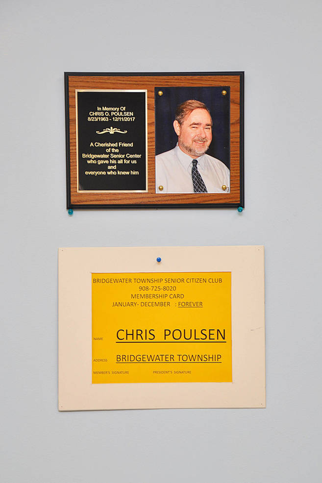 Bridgewater Seniors Dedicate Plaque to Chris Poulsen | TAPinto