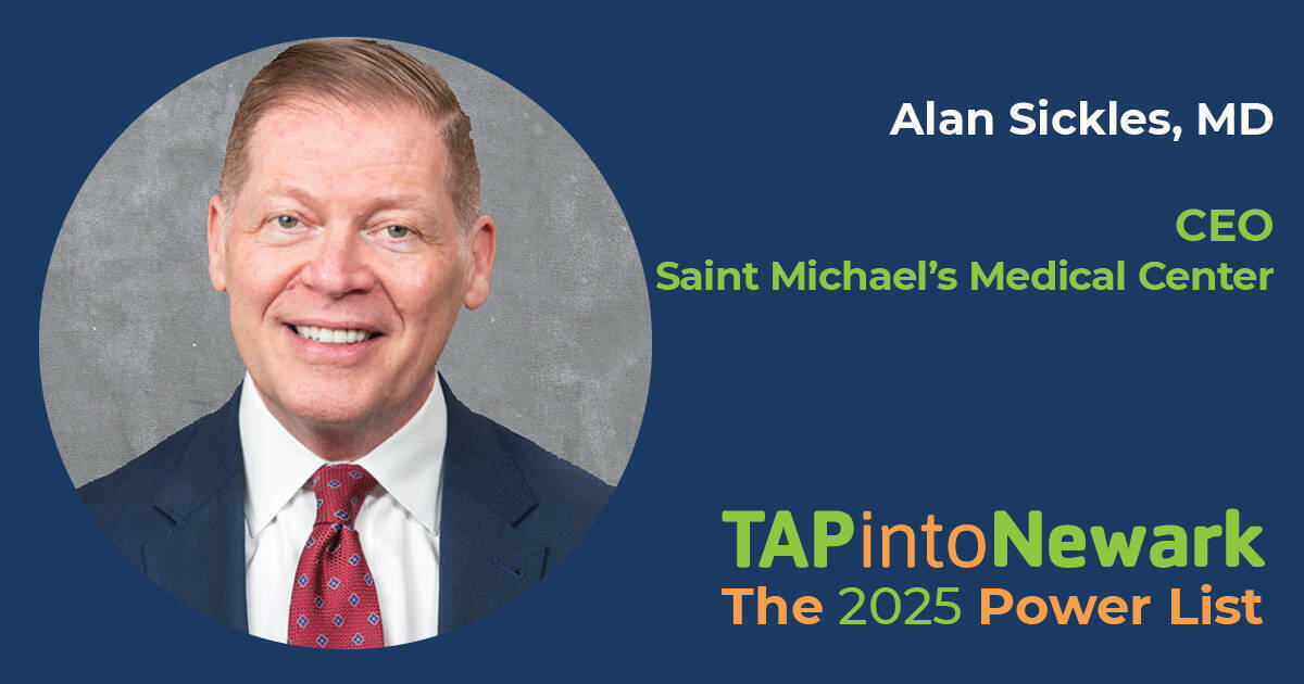 TAPinto Newark 2025 Power Lister Dr. Alan Sickles | Newark, NJ News ...