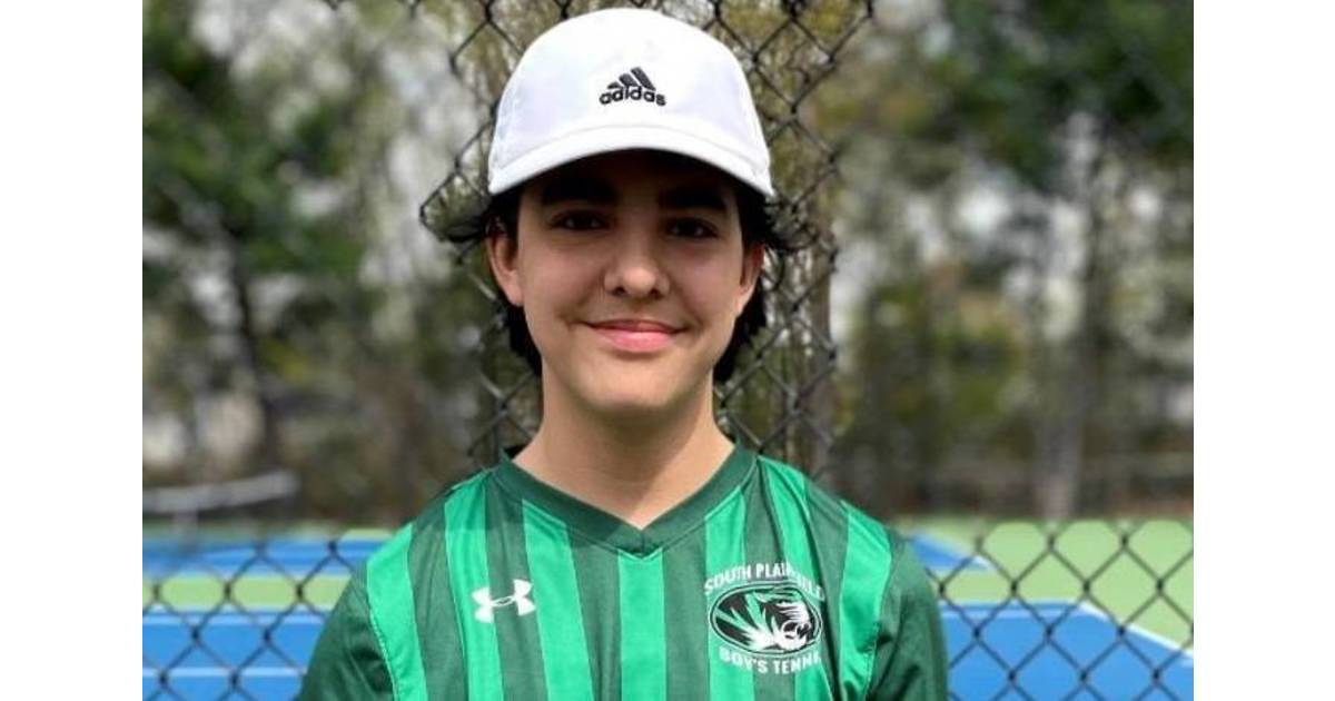 The Athlete of the Week: Aiden Medina Boys’ Tennis | South Plainfield ...