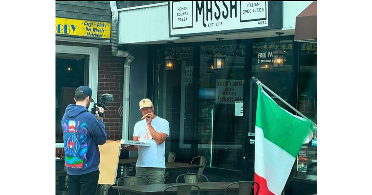 Dave Portnoy of Barstool Sports Visits Massa Pizza in Scotch Plains | Scotch Plains/Fanwood, NJ ...