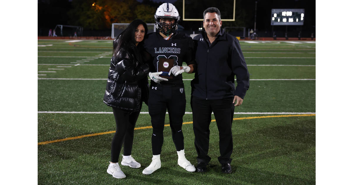Livingston Football Senior Danny Cullen Earns Young Man of the Year ...