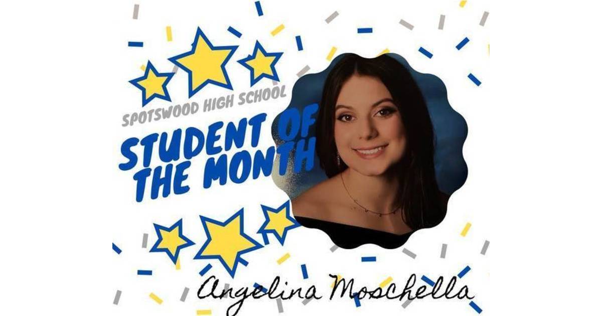 Angelina Moschella is Spotswood High School's April Student of the ...