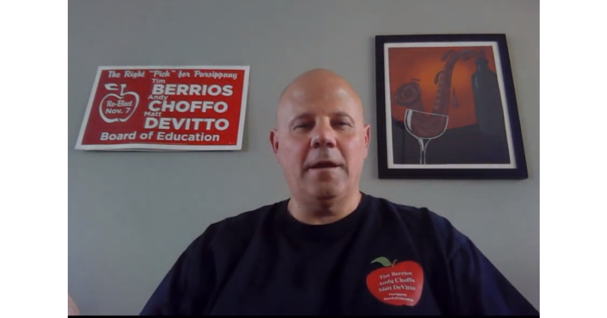 Why is Andy Choffo Running for the Parsippany Board of Education ...