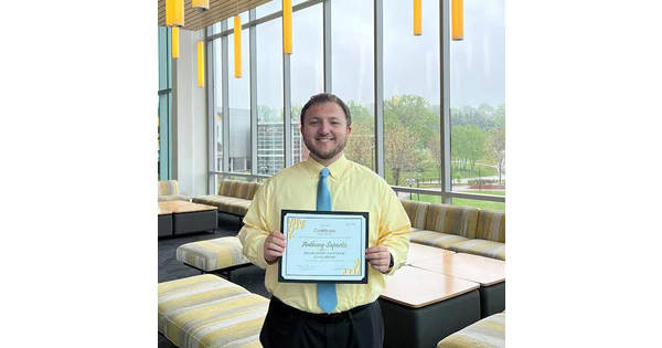 Holmdel's Anthony Saporito, recognized for excellence at Towson ...