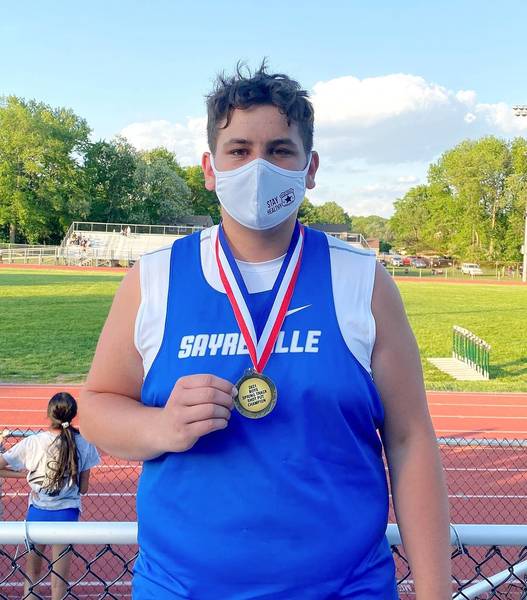 Sayreville Track & Field Athlete Anthony Voto Wins GMC Shot Put ...