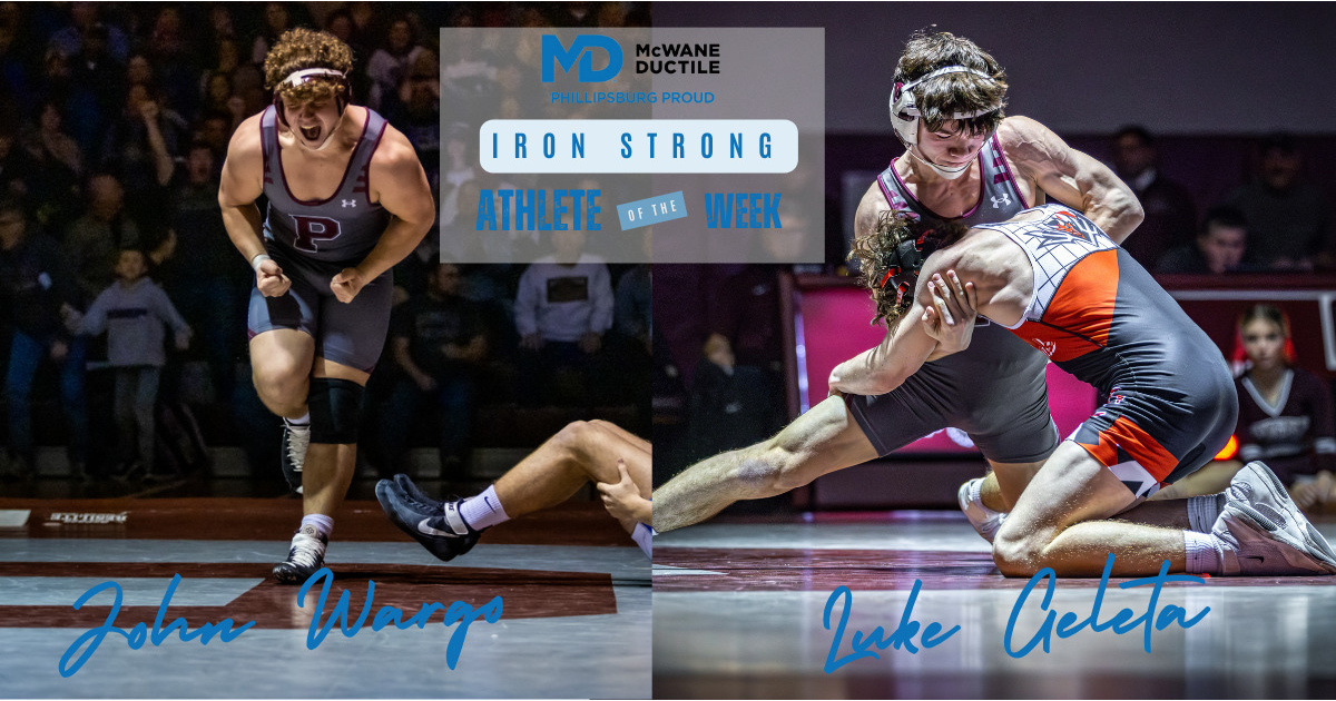IRON STRONG Athletes of the Week: That’s TWO! John Wargo and Luke ...