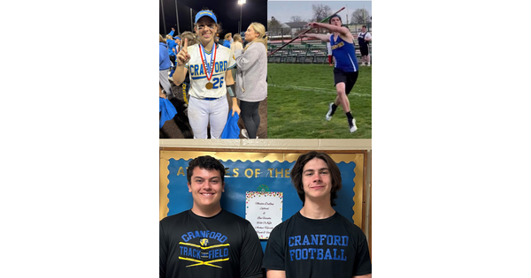 Vinny's Pizza & Pasta Cranford Athletes of the Week: Maddy DeLong, Will ...